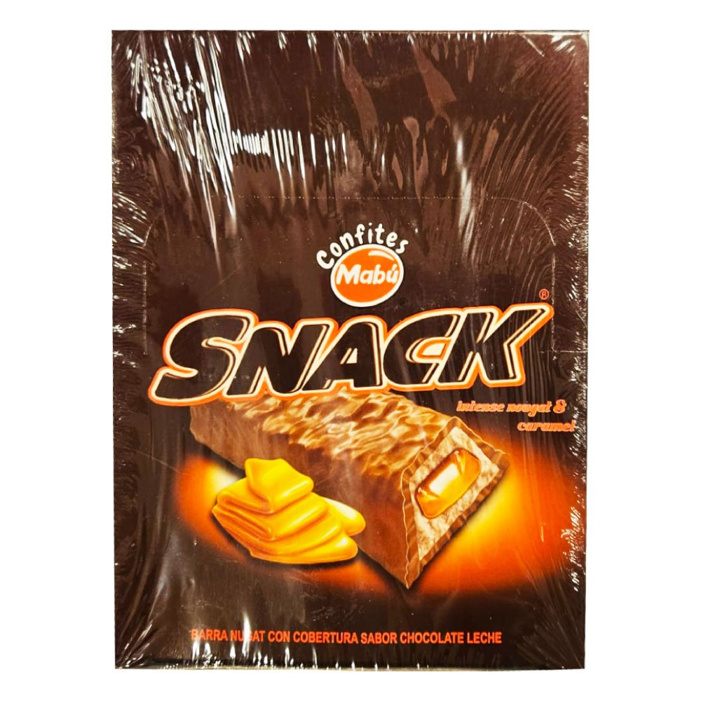 Barra nougat Snack display 24 uds | Confitería La Mundial